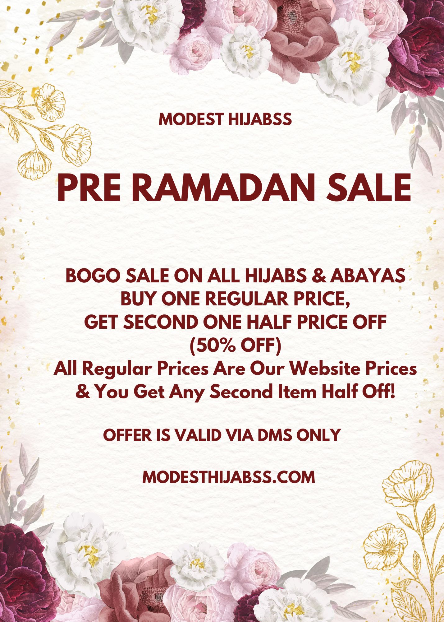 Women's Modest Clothing, Dresses, Hijabs & Abayas | Modest Hijabss ...